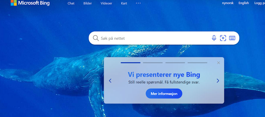 Prøv nye Bing, du også! - Dataporten.net